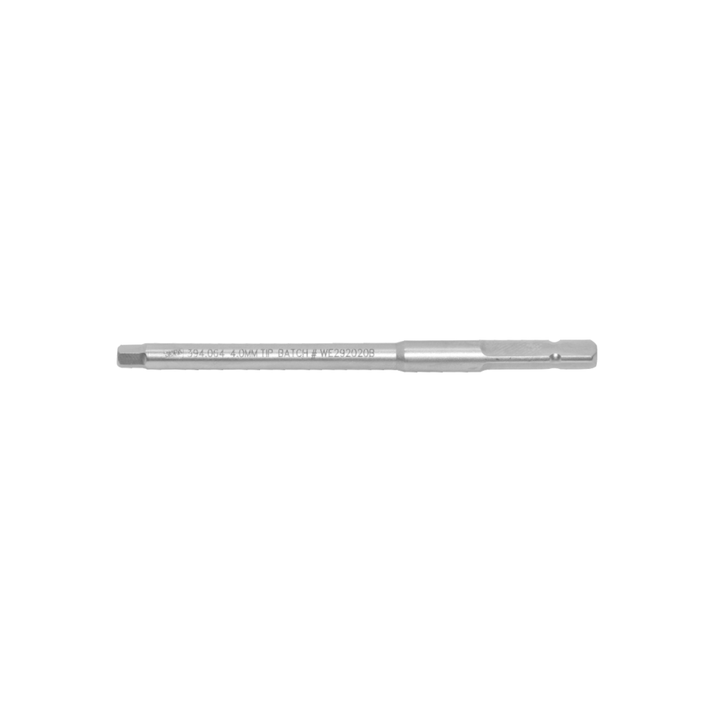 Hexagonal Screw Driver Shaft 4.0mm Tip, 90mm Length - Siora Surgicals ...