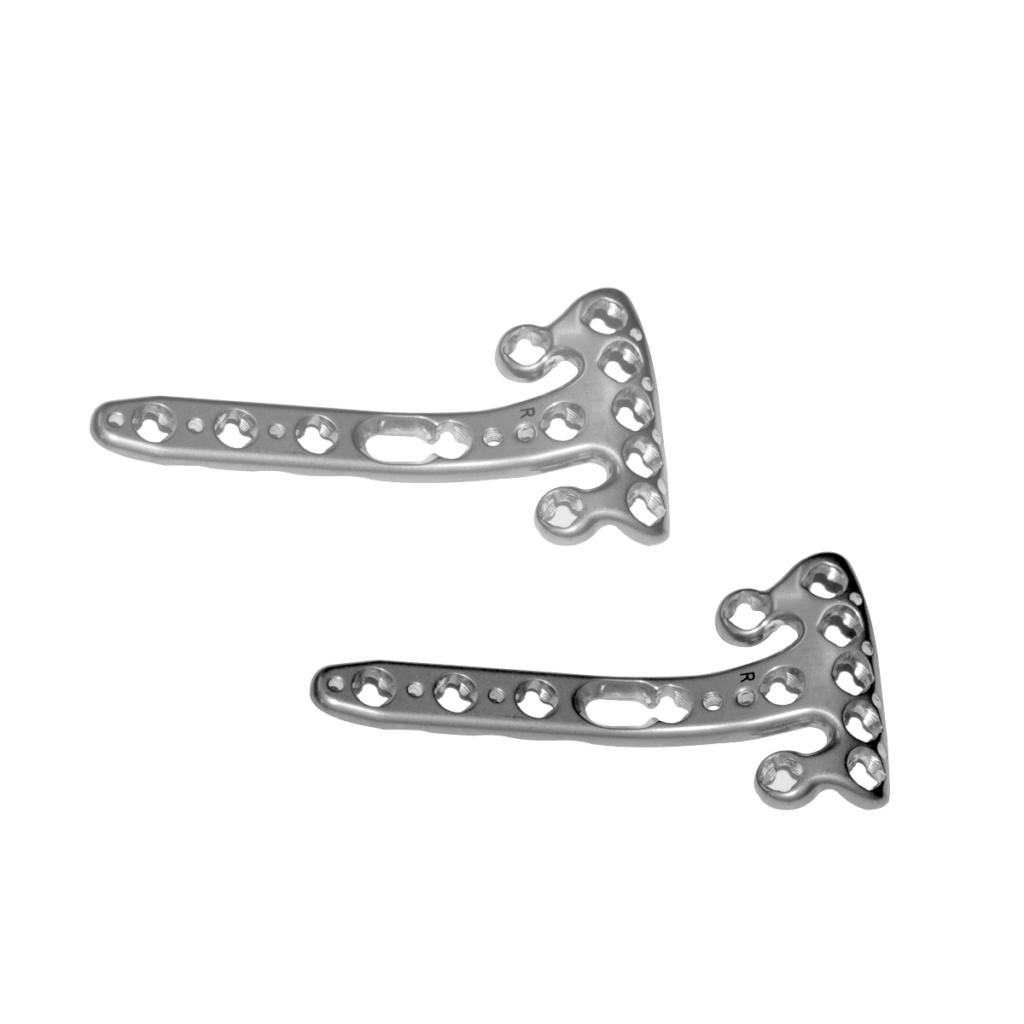 Locking Distal Radius Volar Rim Plate 2 4 2 7 Mm Variable Angle