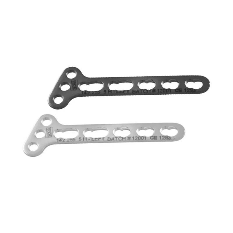 3.5 MM Locking T - Plate Oblique Angled - Siora Surgicals Pvt. Ltd.