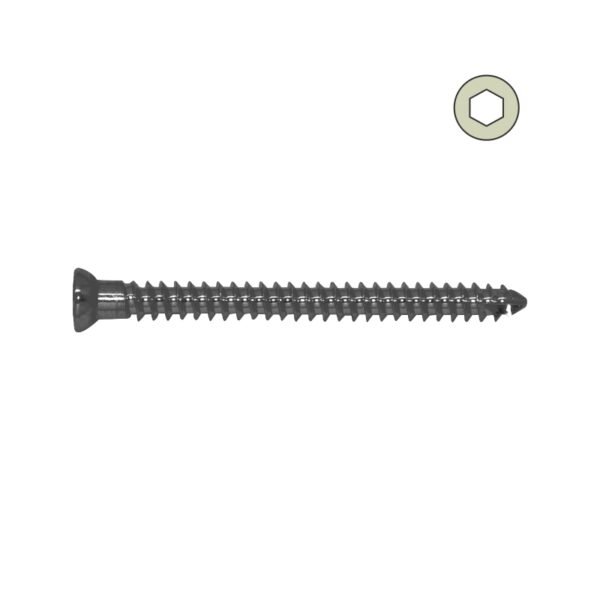 3.5mm Low Profile Cortical Screw - Self Tapping - Siora Surgicals Pvt. Ltd.